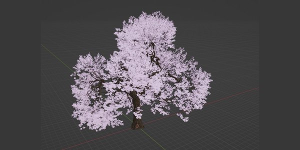 벚꽃 나무 vol 199-Blender-3d 모델 3D 모델 - TurboSquid 2173393