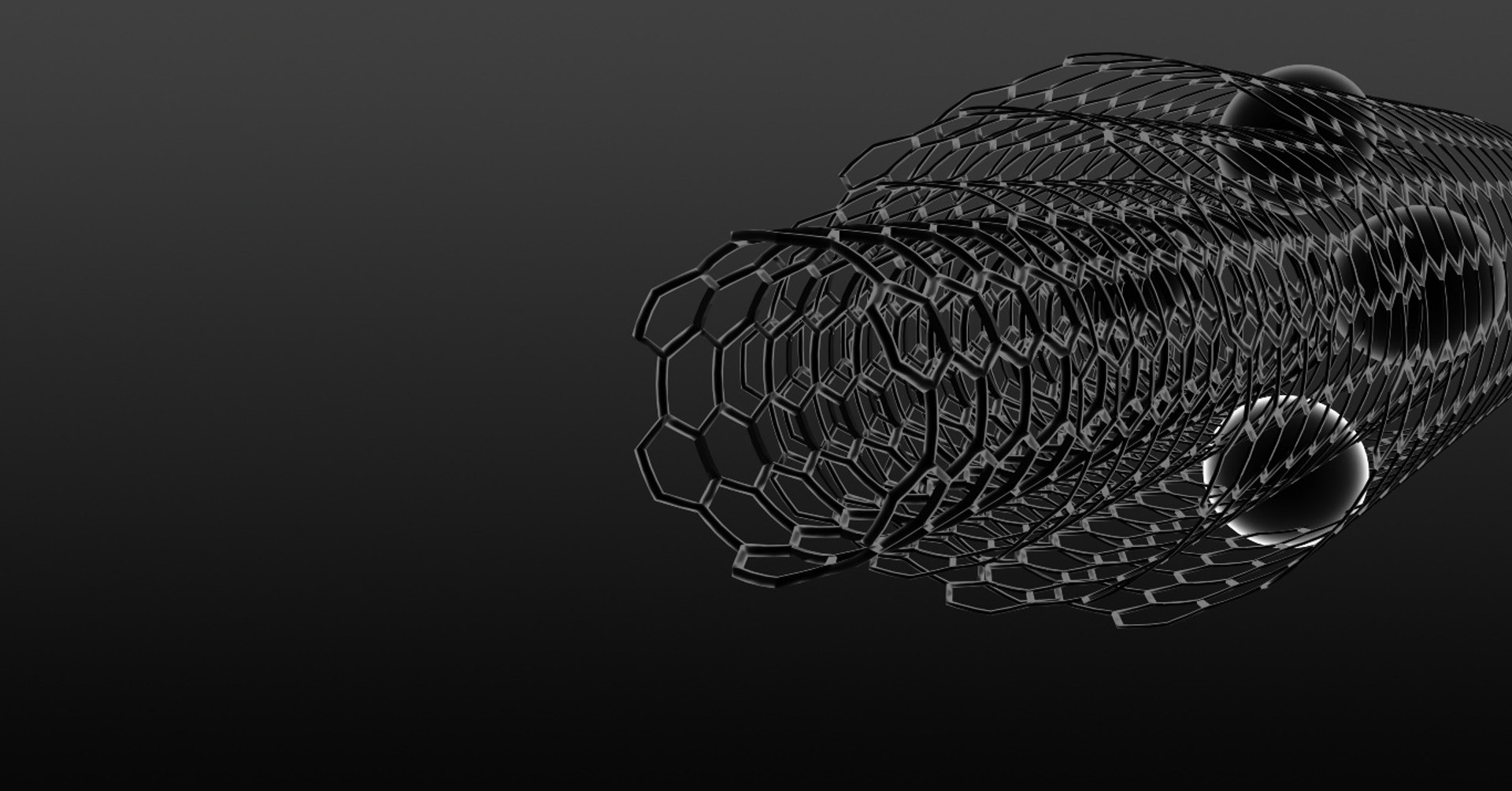 3d Model Carbon Nanotubes