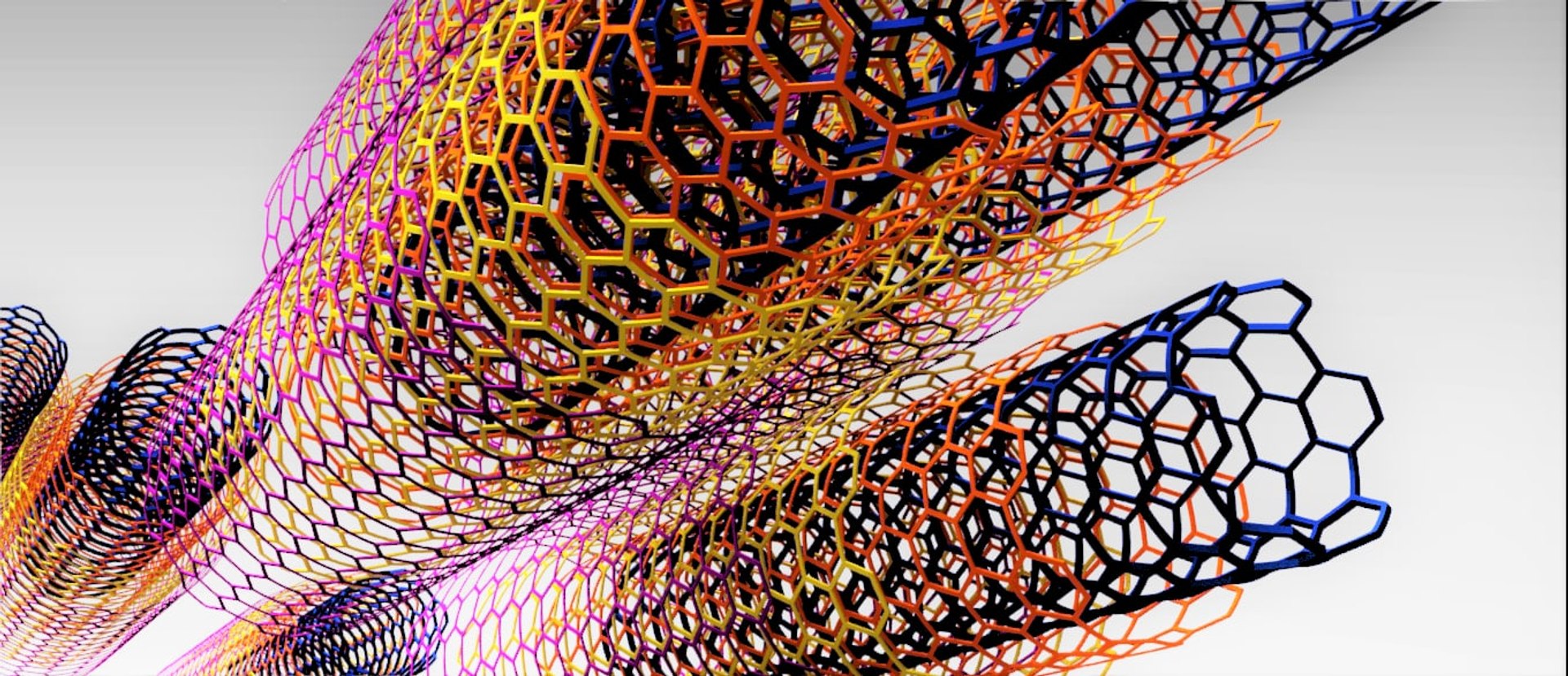 3d Model Carbon Nanotubes