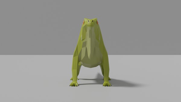 3D Low-poly Iguana model - TurboSquid 1807345