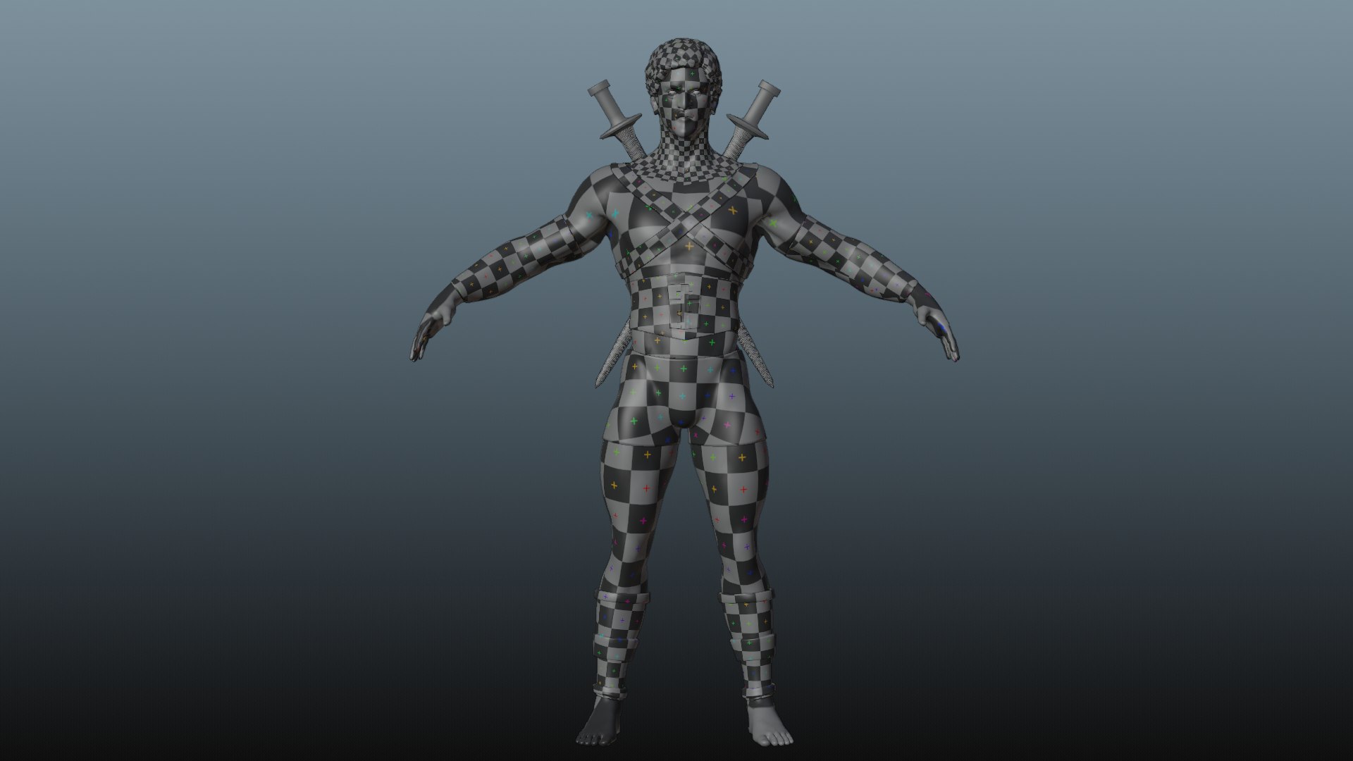 Warrior-Character 3D Model - TurboSquid 2141962