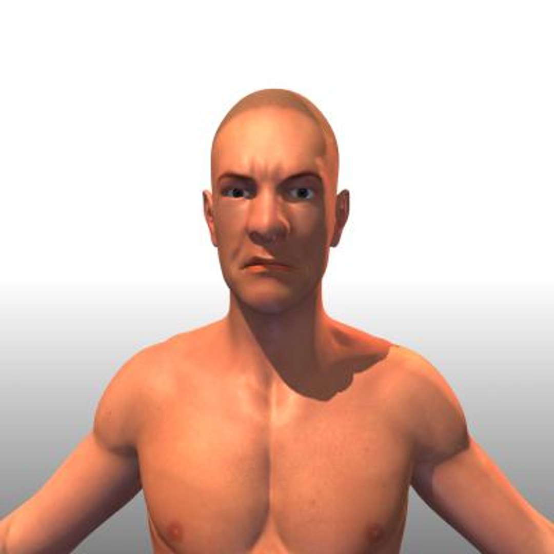 3d max human man