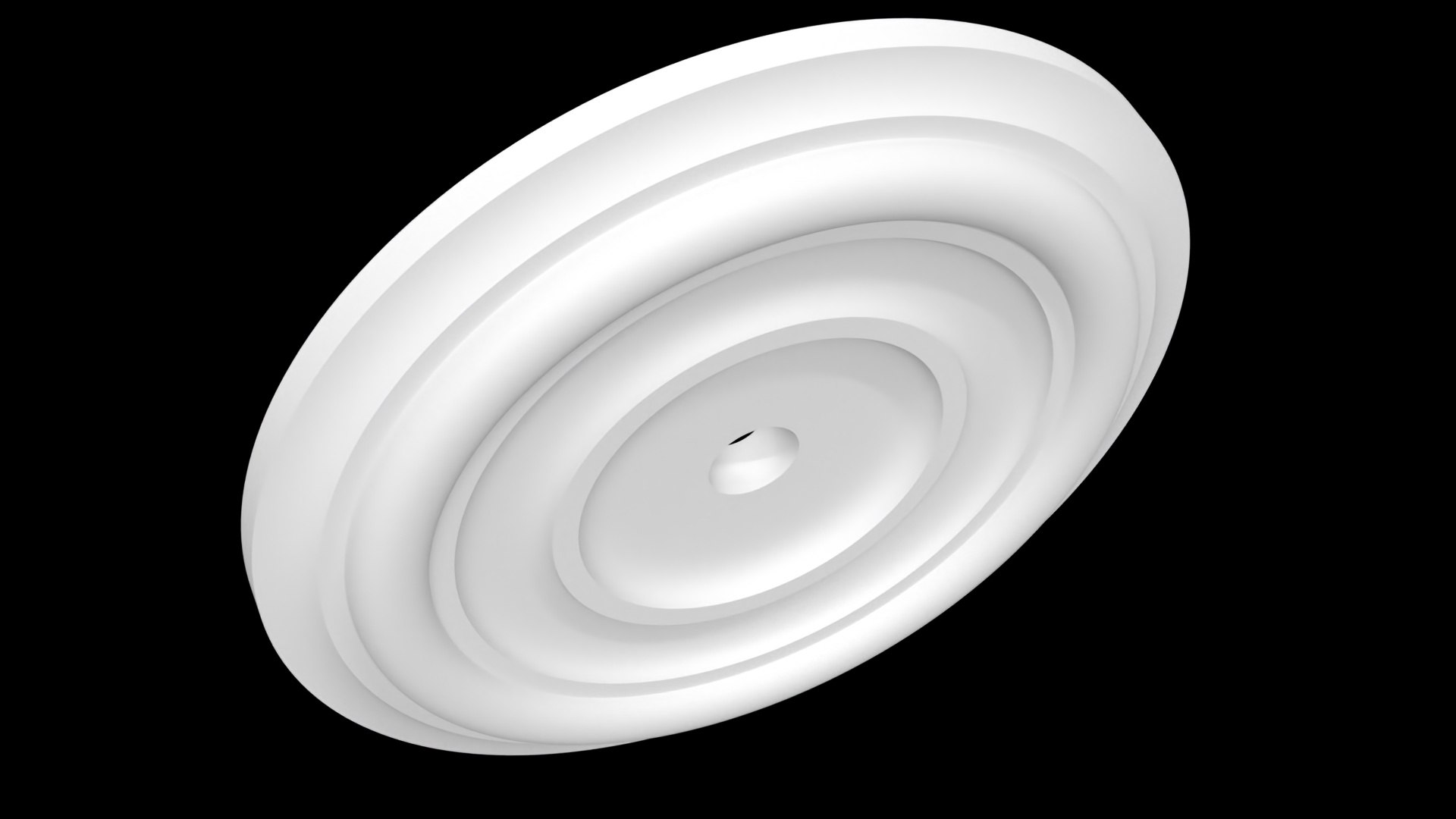 Ceiling Sockets Gypsum Plaster DR97 3D Model - TurboSquid 2014430