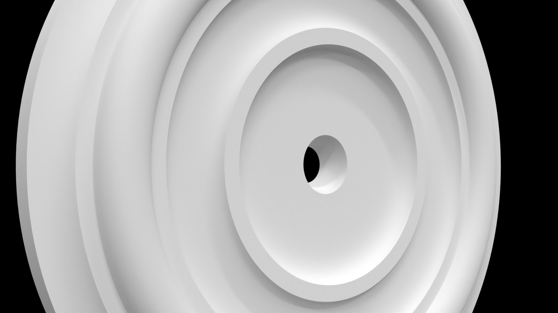 Ceiling Sockets Gypsum Plaster DR97 3D Model - TurboSquid 2014430