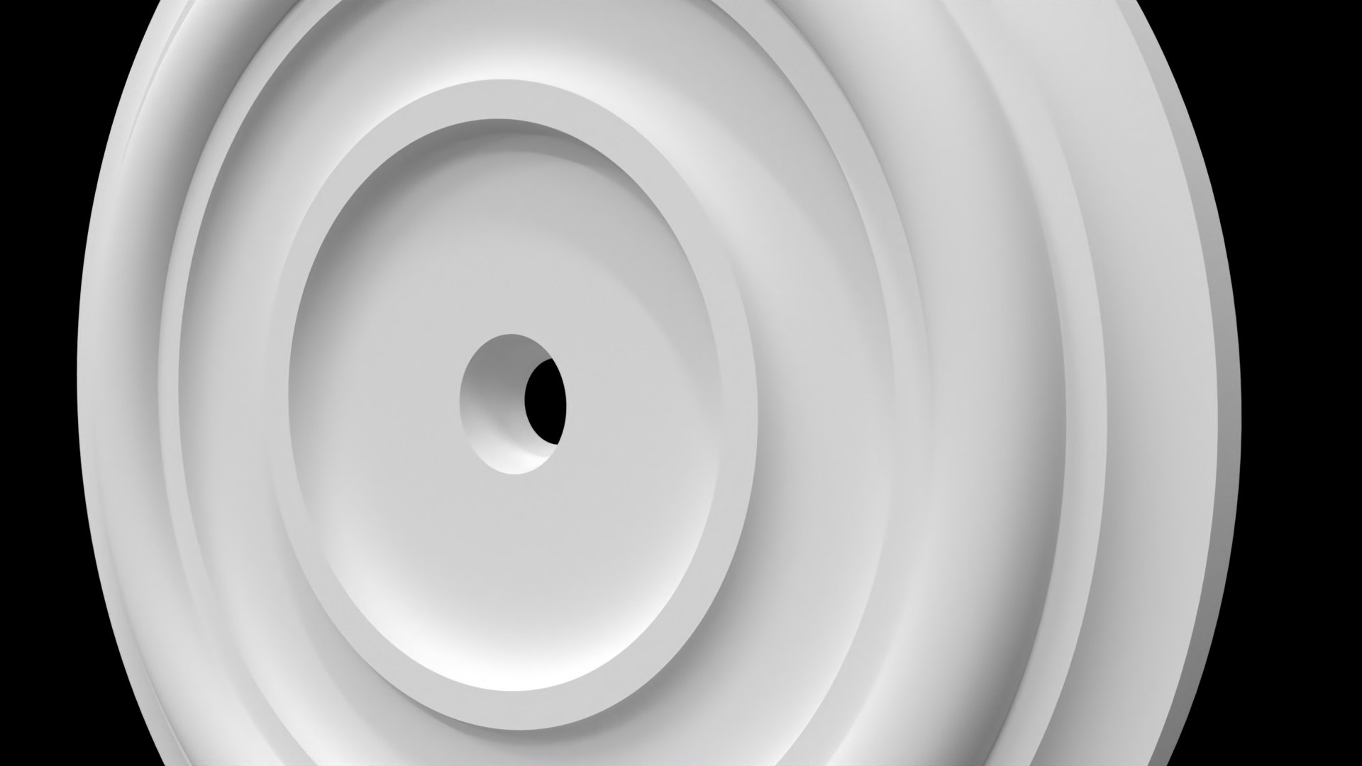 Ceiling Sockets Gypsum Plaster DR97 3D Model - TurboSquid 2014430