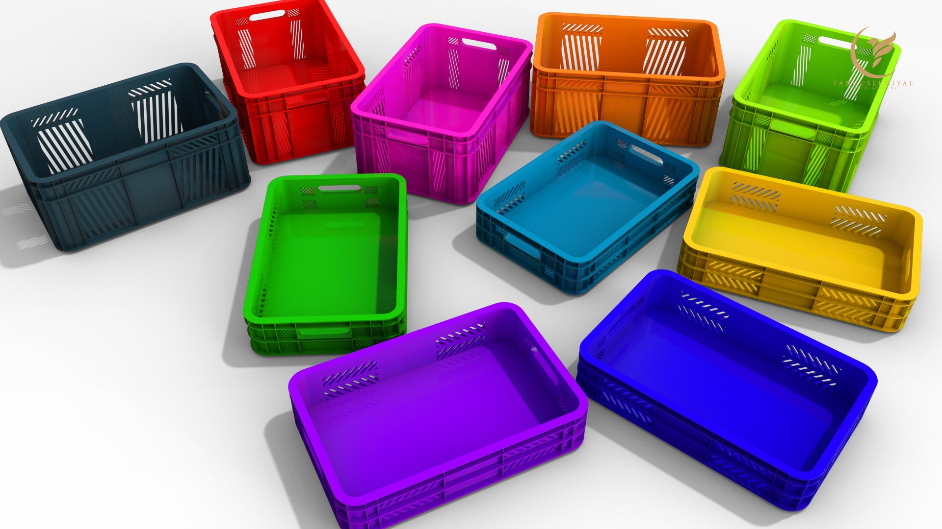 3D Low-poly Plastic Box Model - TurboSquid 1639692
