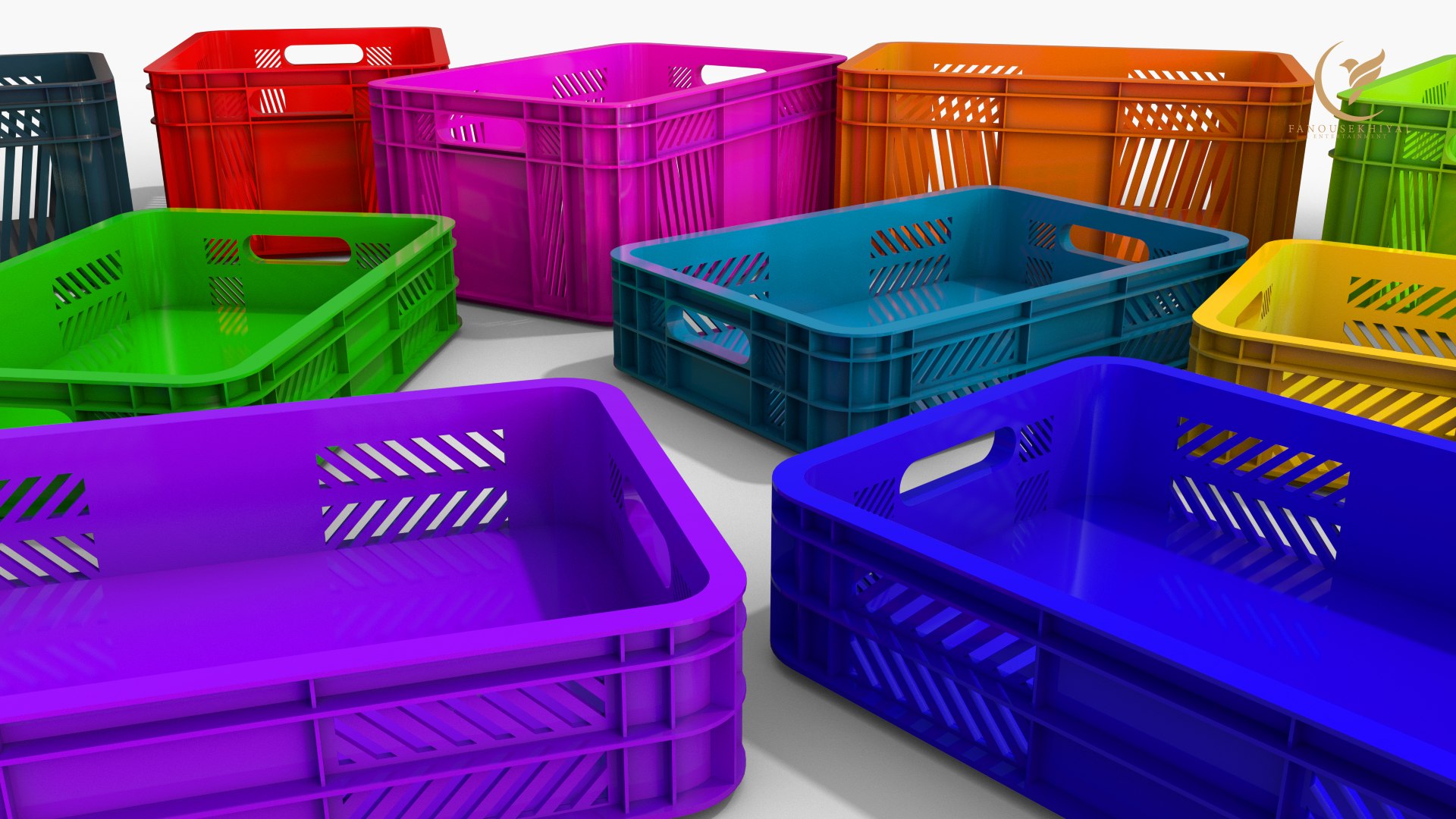 3D Low-poly Plastic Box Model - TurboSquid 1639692