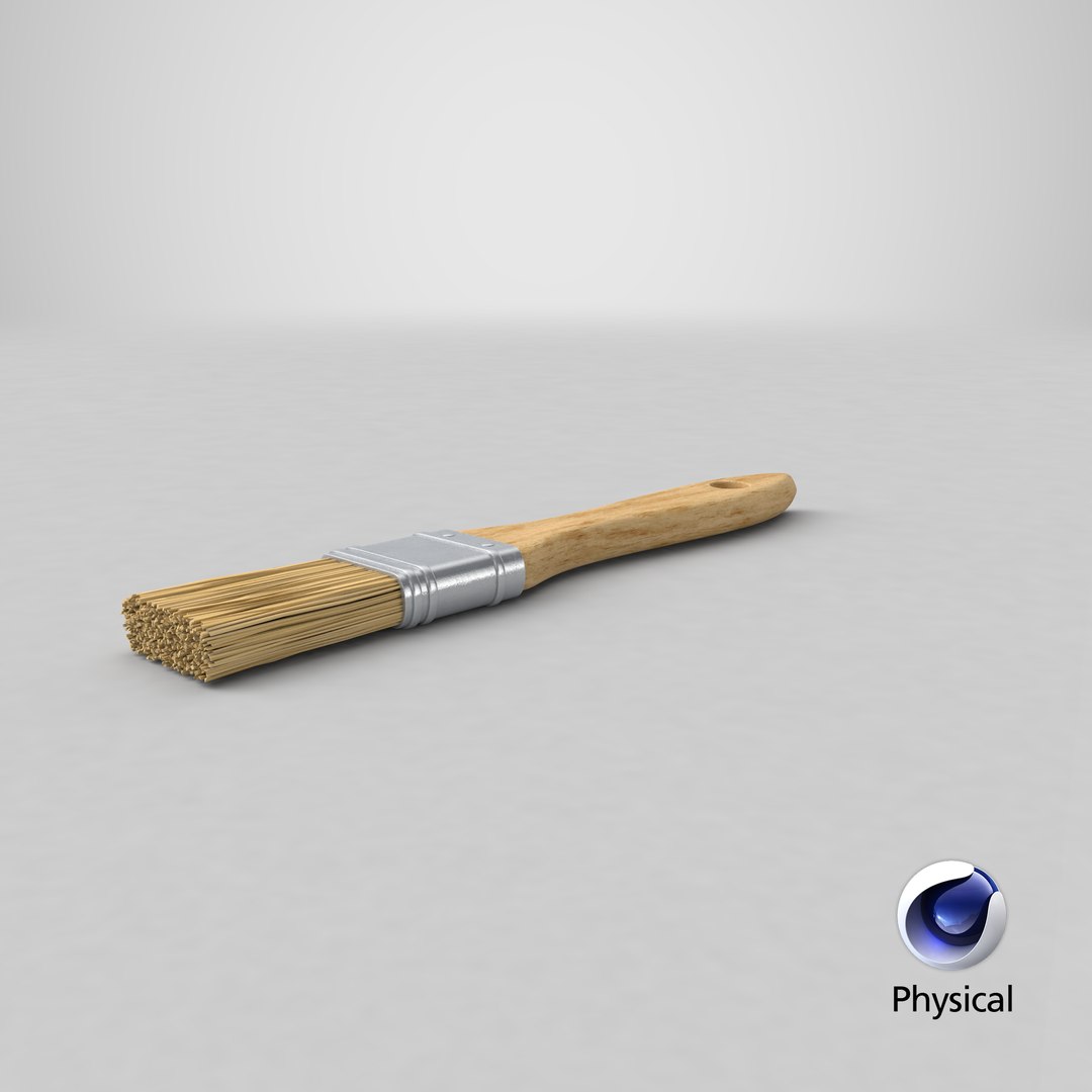3D model paint brush 1 - TurboSquid 1584164