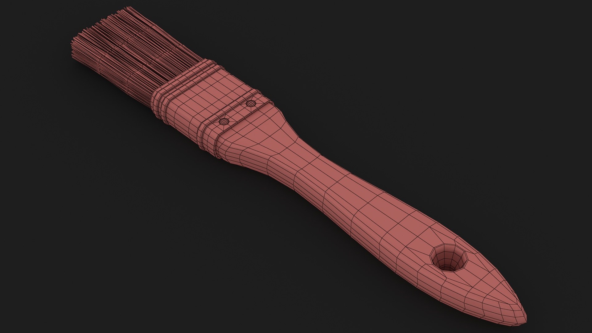 3D model paint brush 1 - TurboSquid 1584164