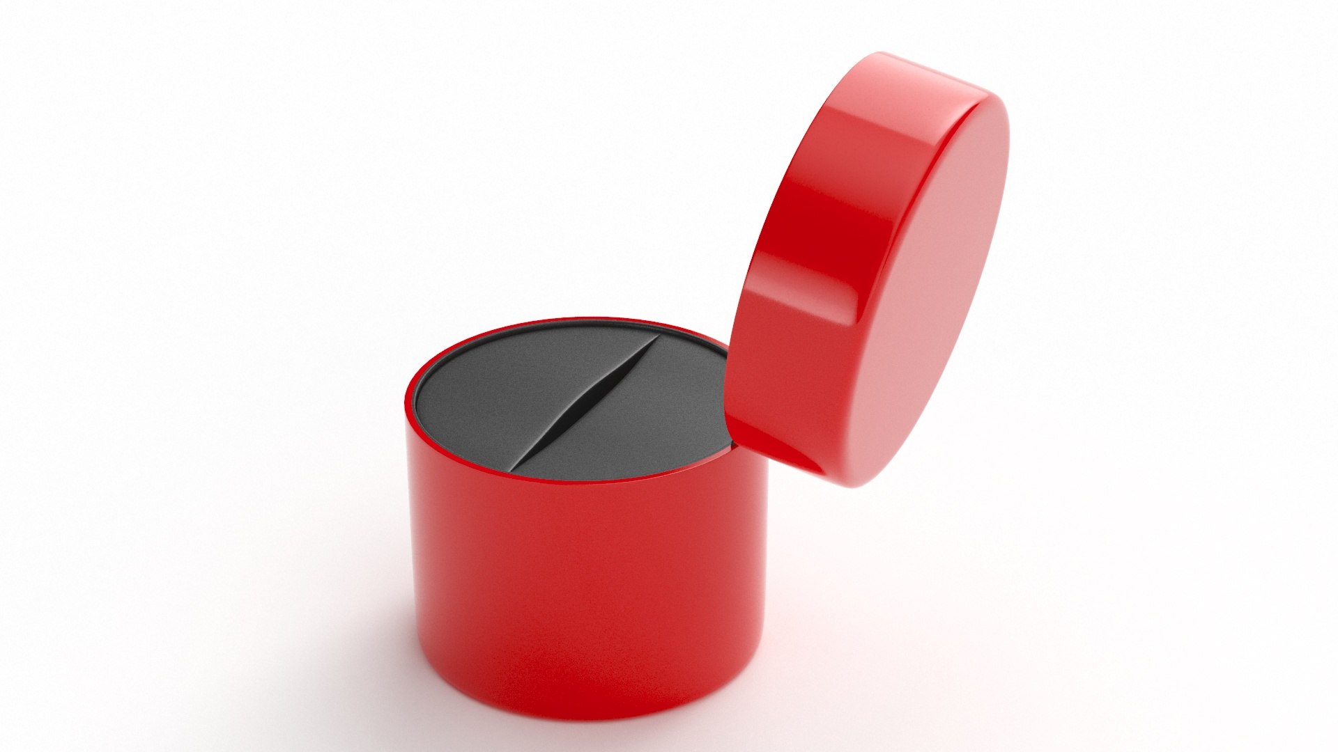 3D red Ring Box - TurboSquid 2171286