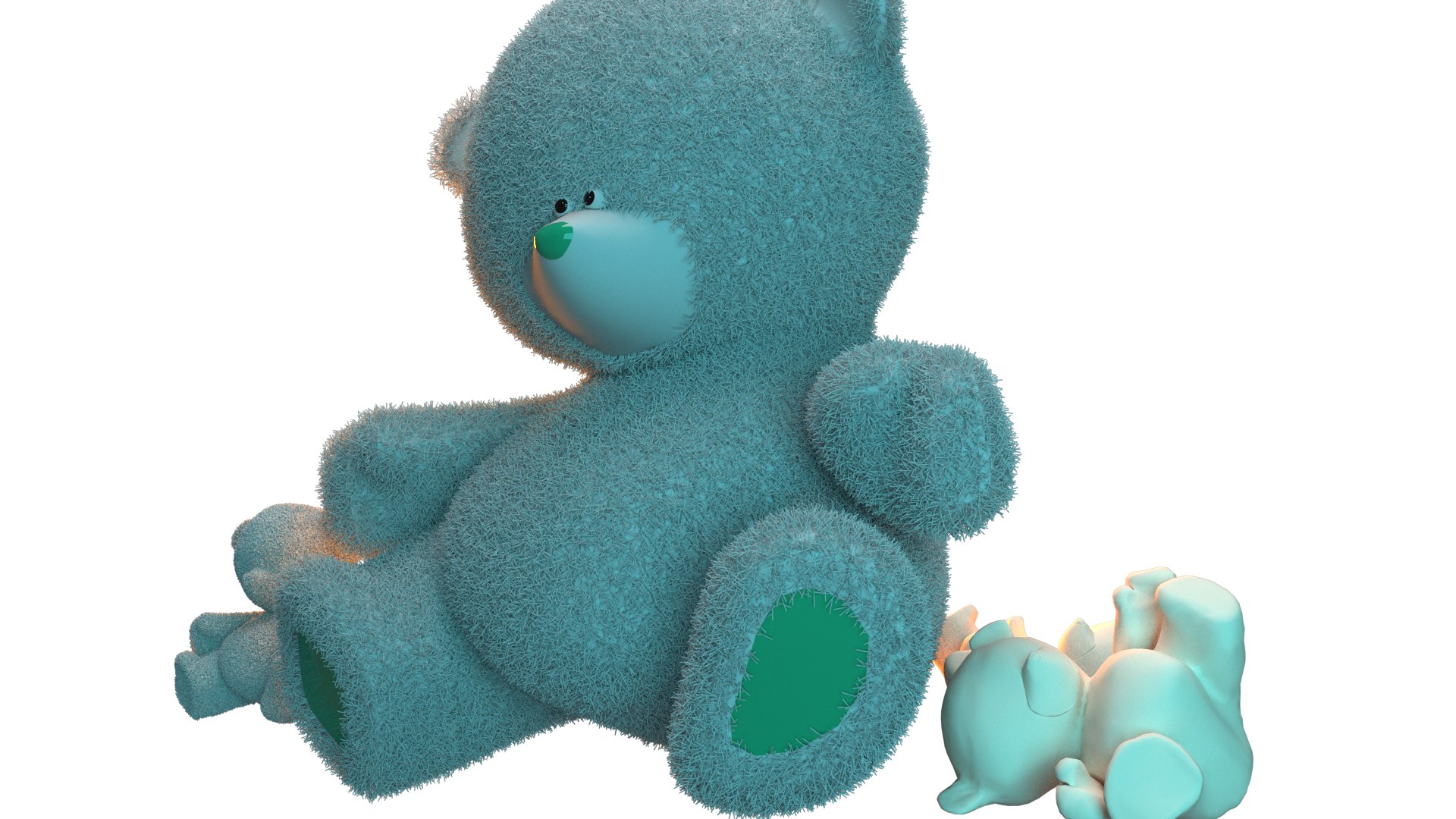 3D Taddy Soft Toy Model - TurboSquid 2317566