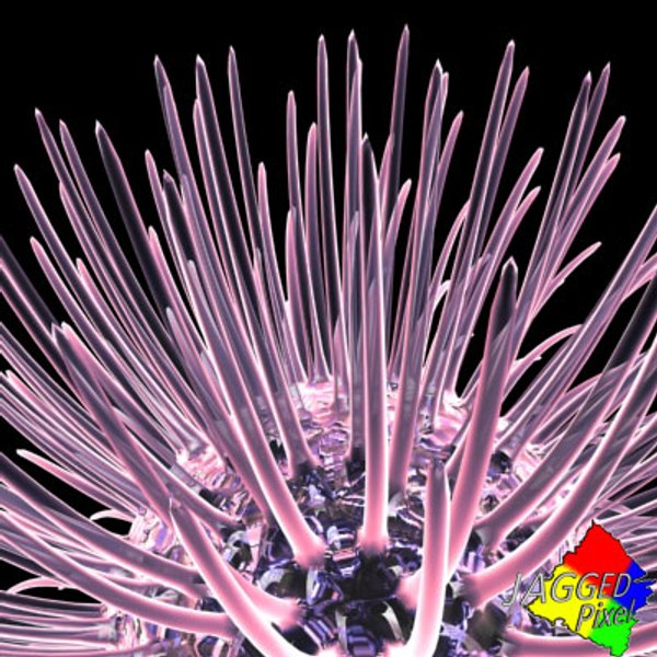 3d retro virus model
