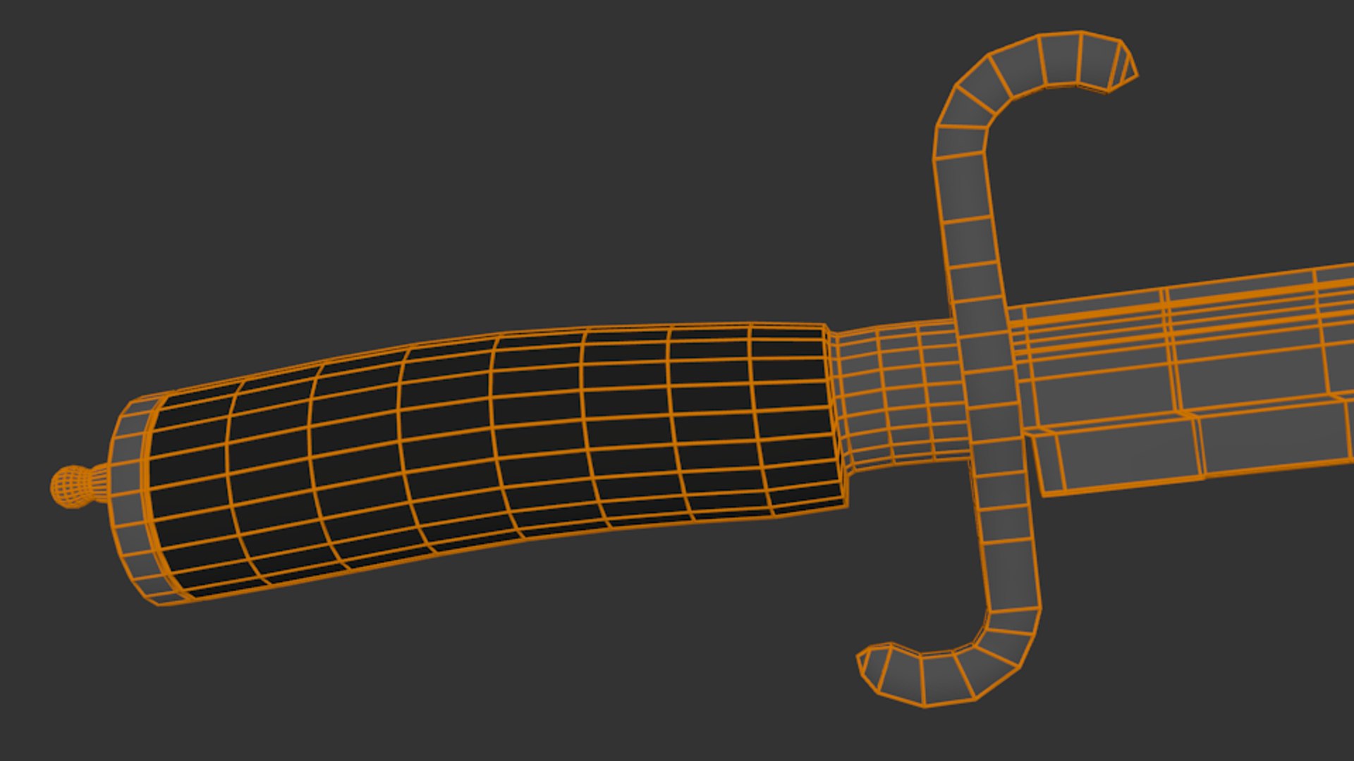 Pirate Sword 3d Model