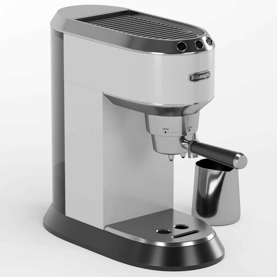 3D Model DELONGHI Espresso Coffee Machine - TurboSquid 2080140