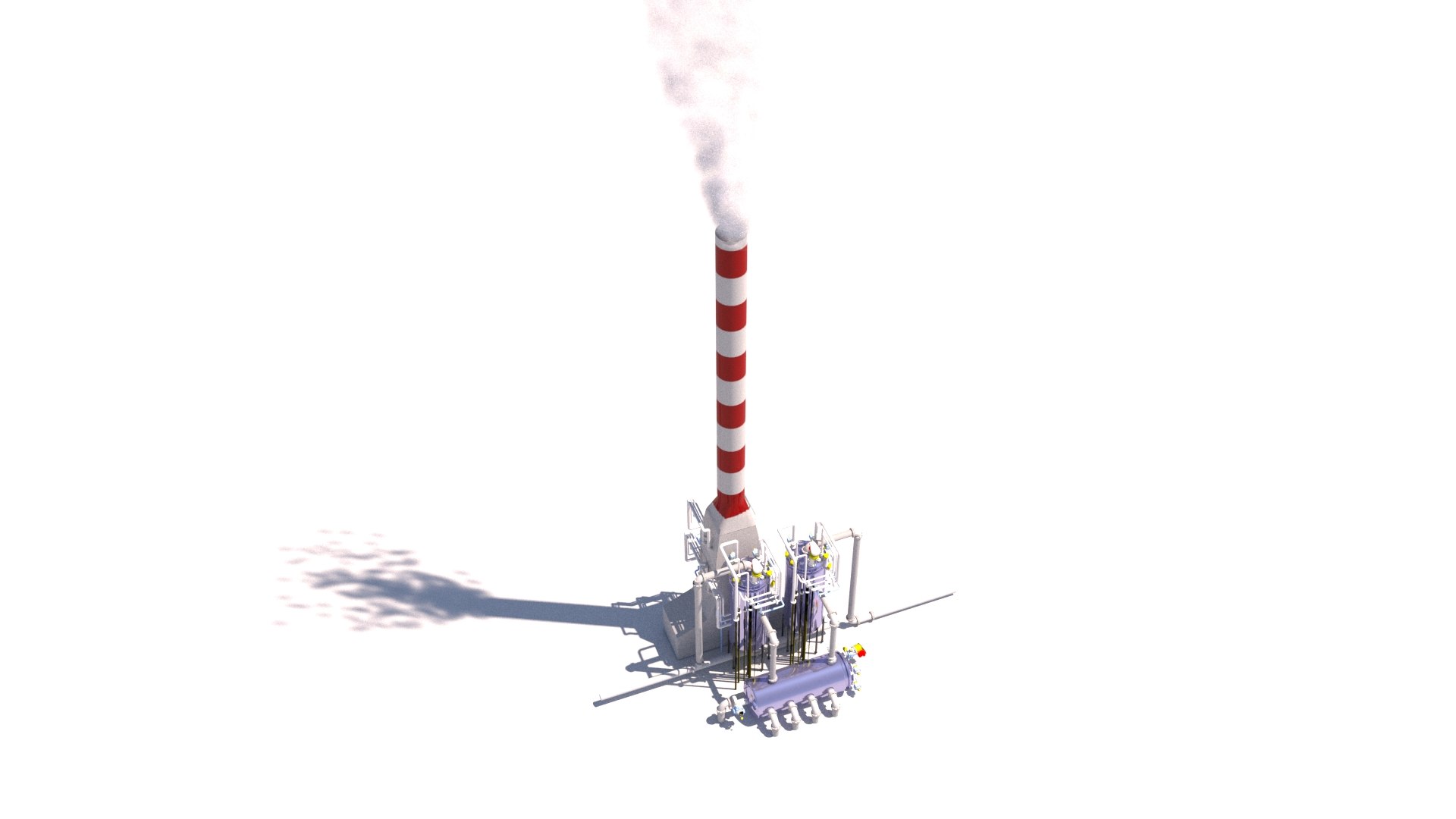 3D Refinery Furnace Model - TurboSquid 2019335
