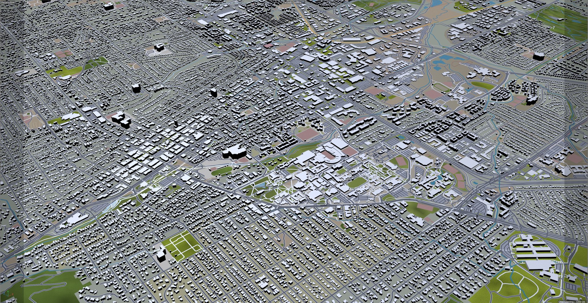 3D Boulder Colorado USA Model - TurboSquid 1719515