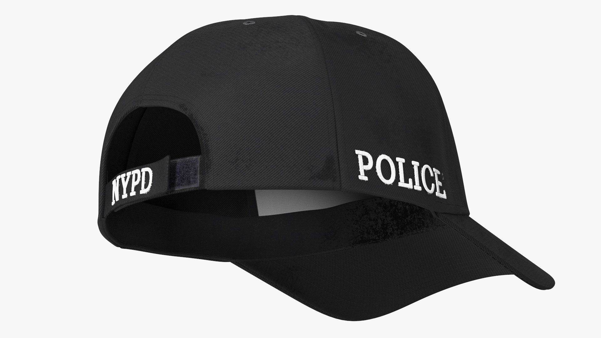 3D Police Baseball Cap - TurboSquid 2230263