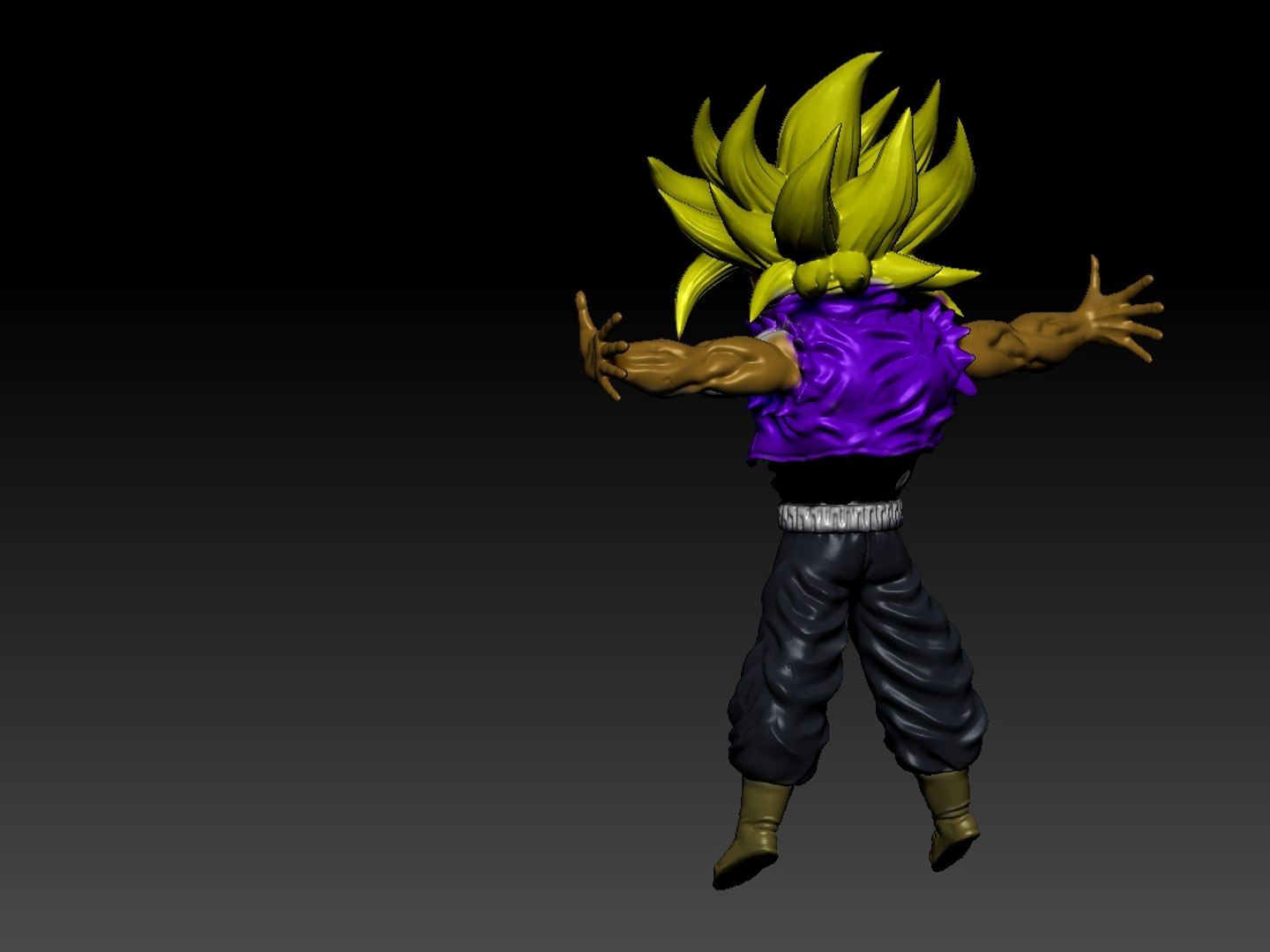 Dragonball Trunks 3D Model - TurboSquid 1654264
