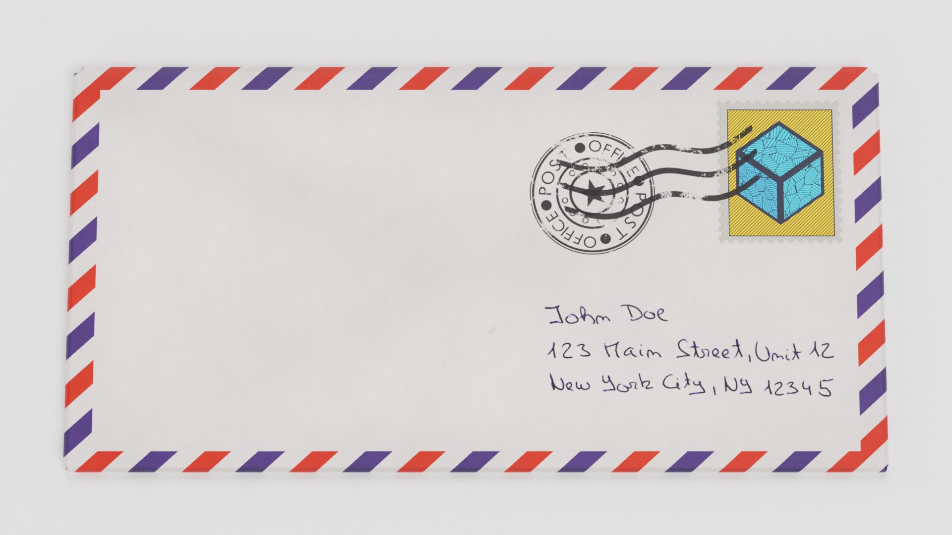 3D Envelope Used Model - TurboSquid 1692605