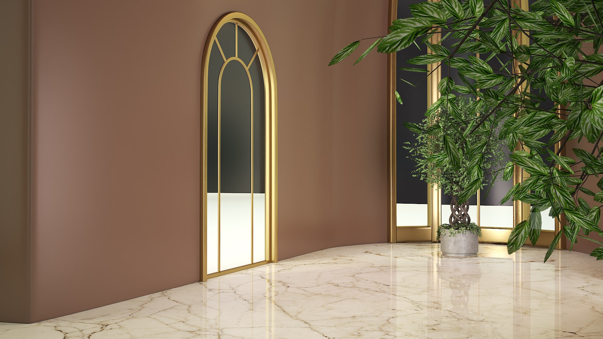 3D Hall Scene - TurboSquid 2164076