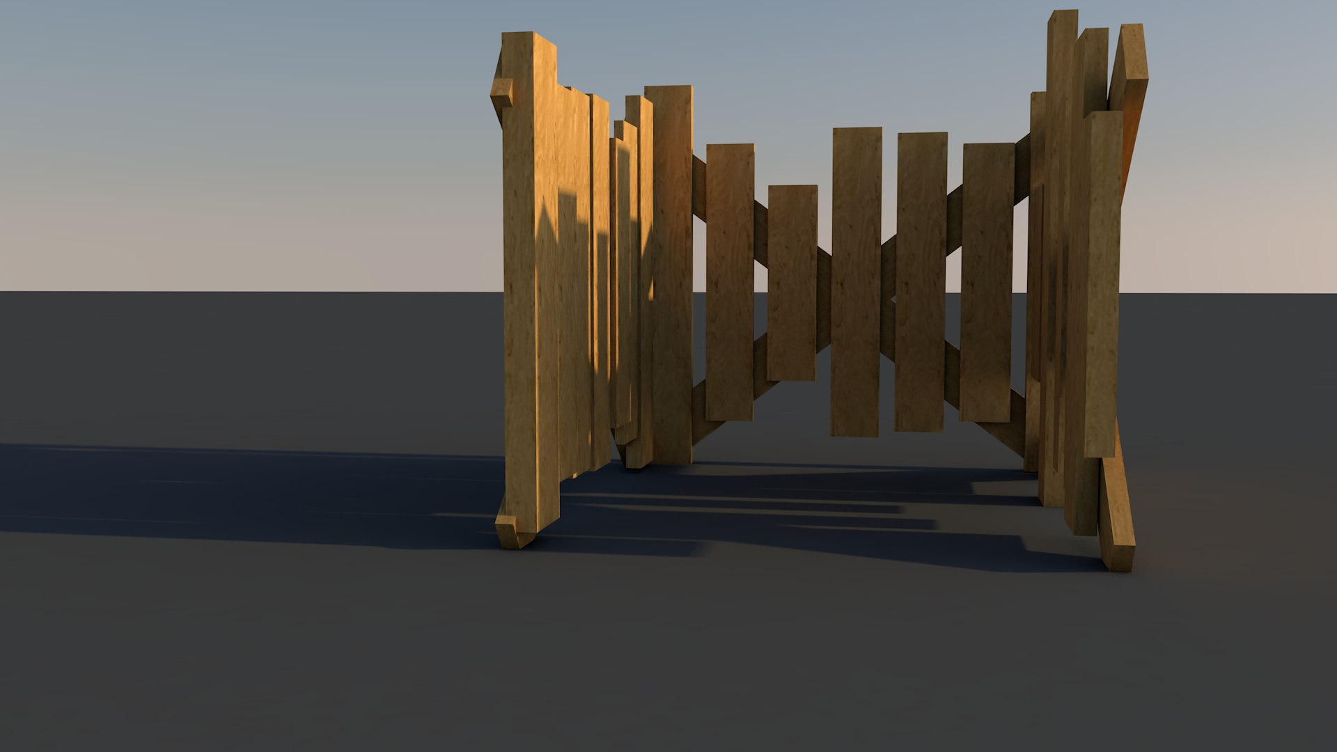 3D Model Broken Shed - TurboSquid 1235187