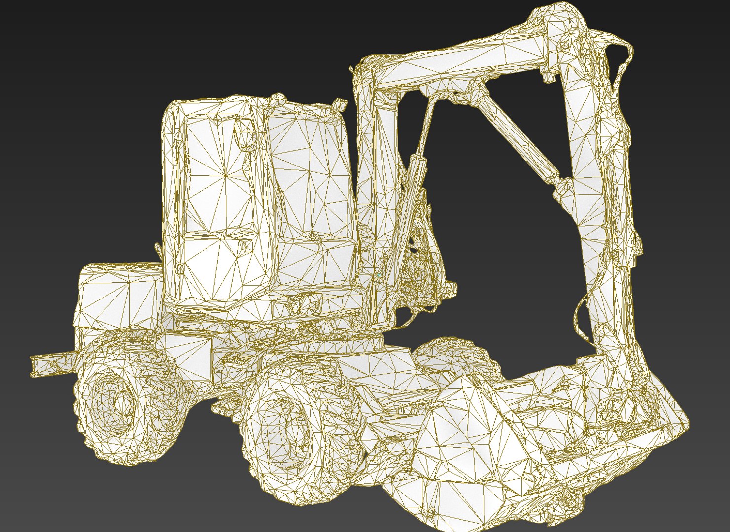 3D Excavator Photorealistic Model - TurboSquid 1353863