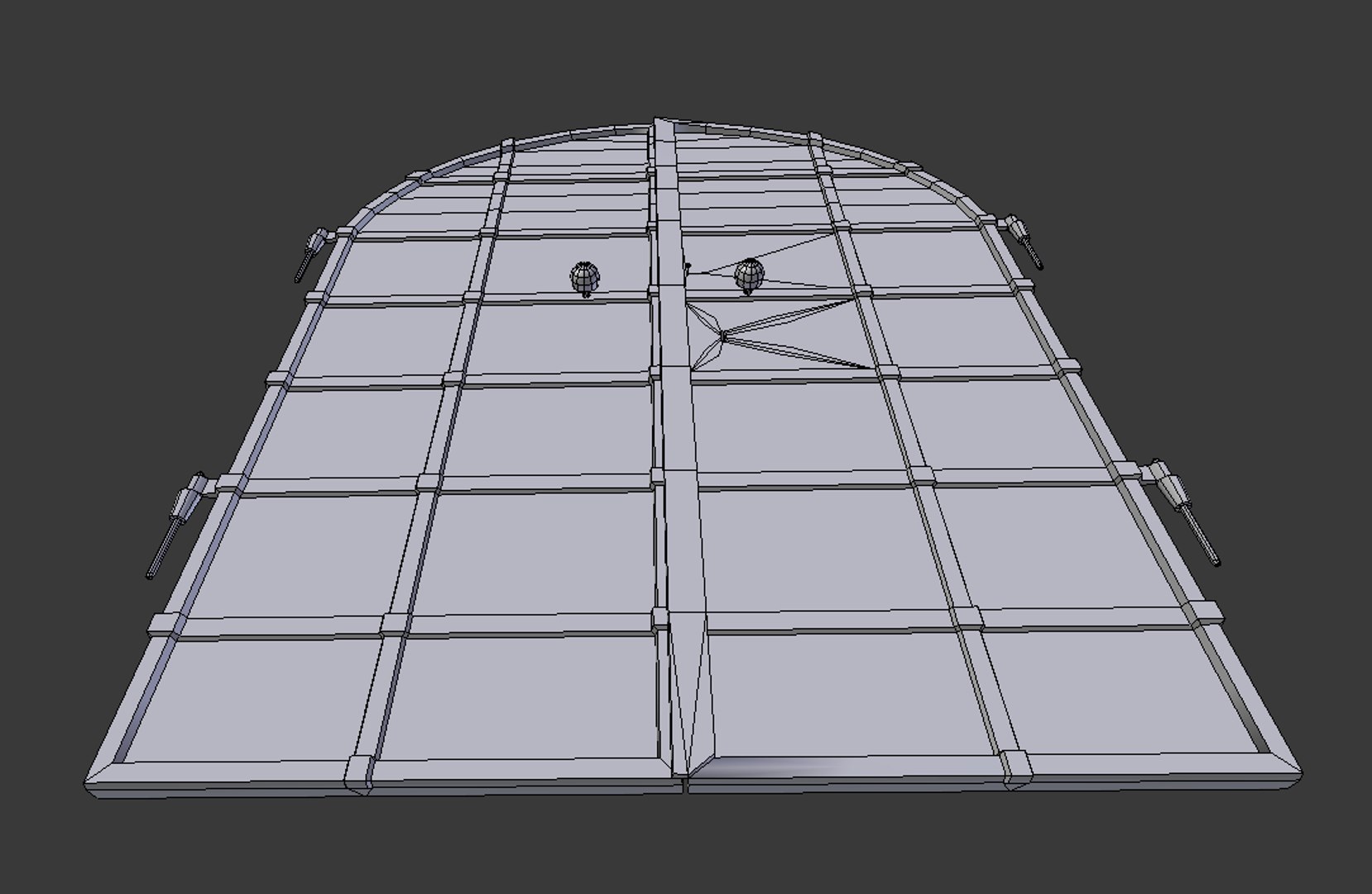 Old Basement Door 3d 3ds