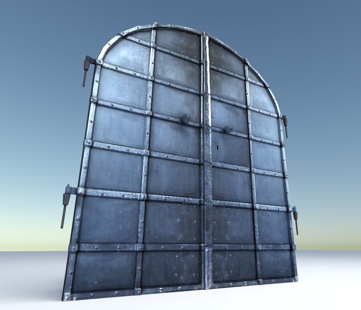 Old Basement Door 3d 3ds