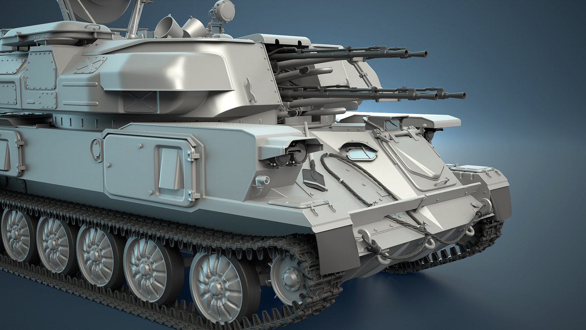 3D ZSU-23-4 Shilka High-Poly - TurboSquid 2150436
