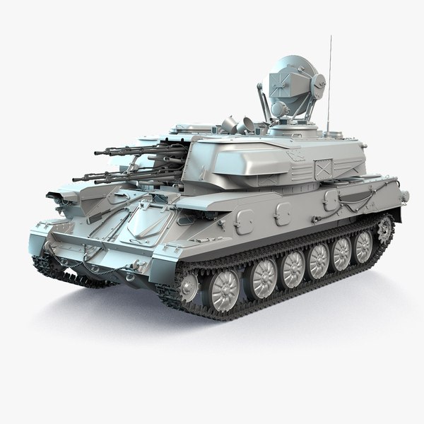 modelo 3d ZSU-23-4 Shilka de alta poli - TurboSquid 2150436