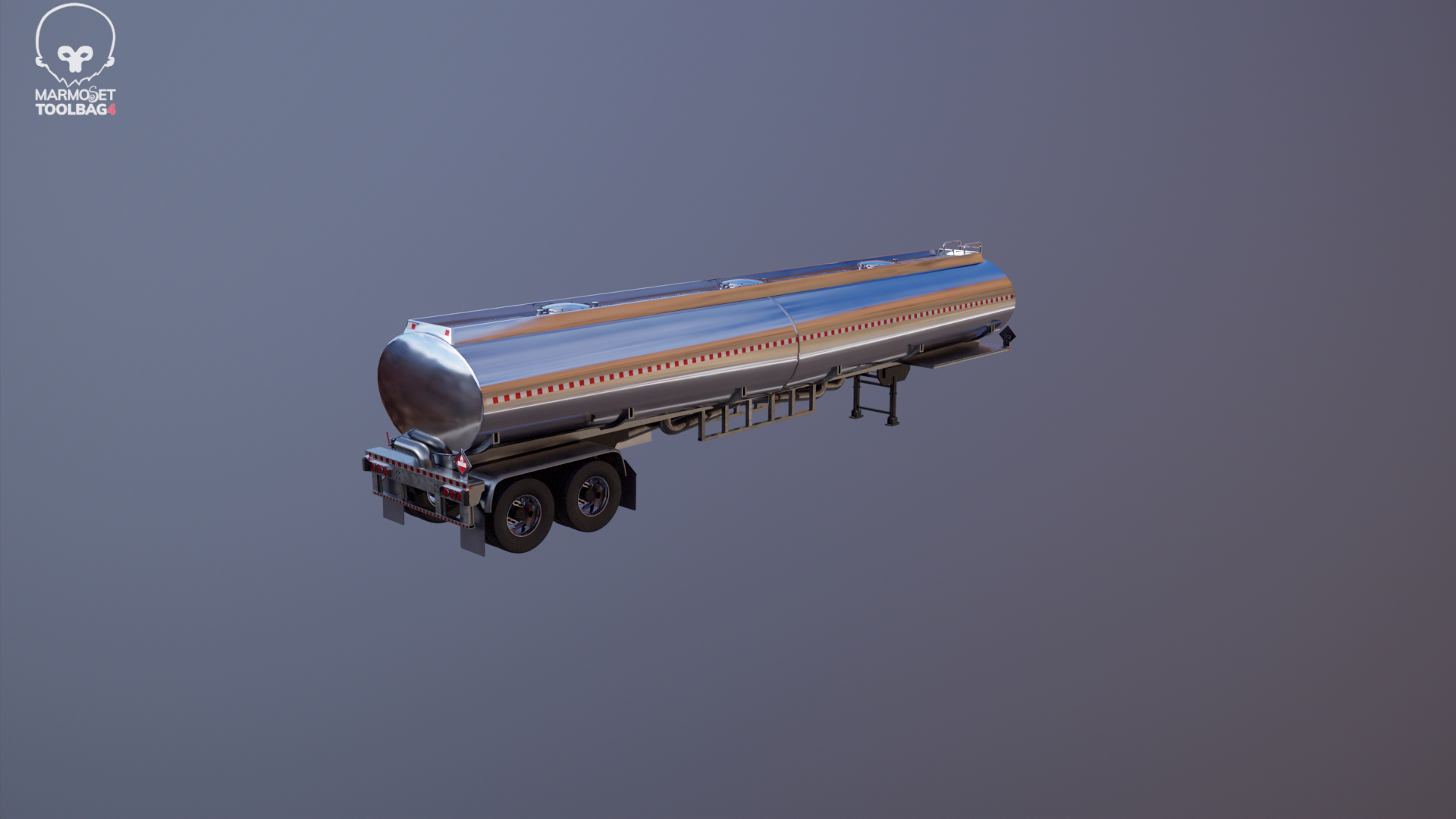 3D Tanker Semi-Truck Trailer - TurboSquid 2234051