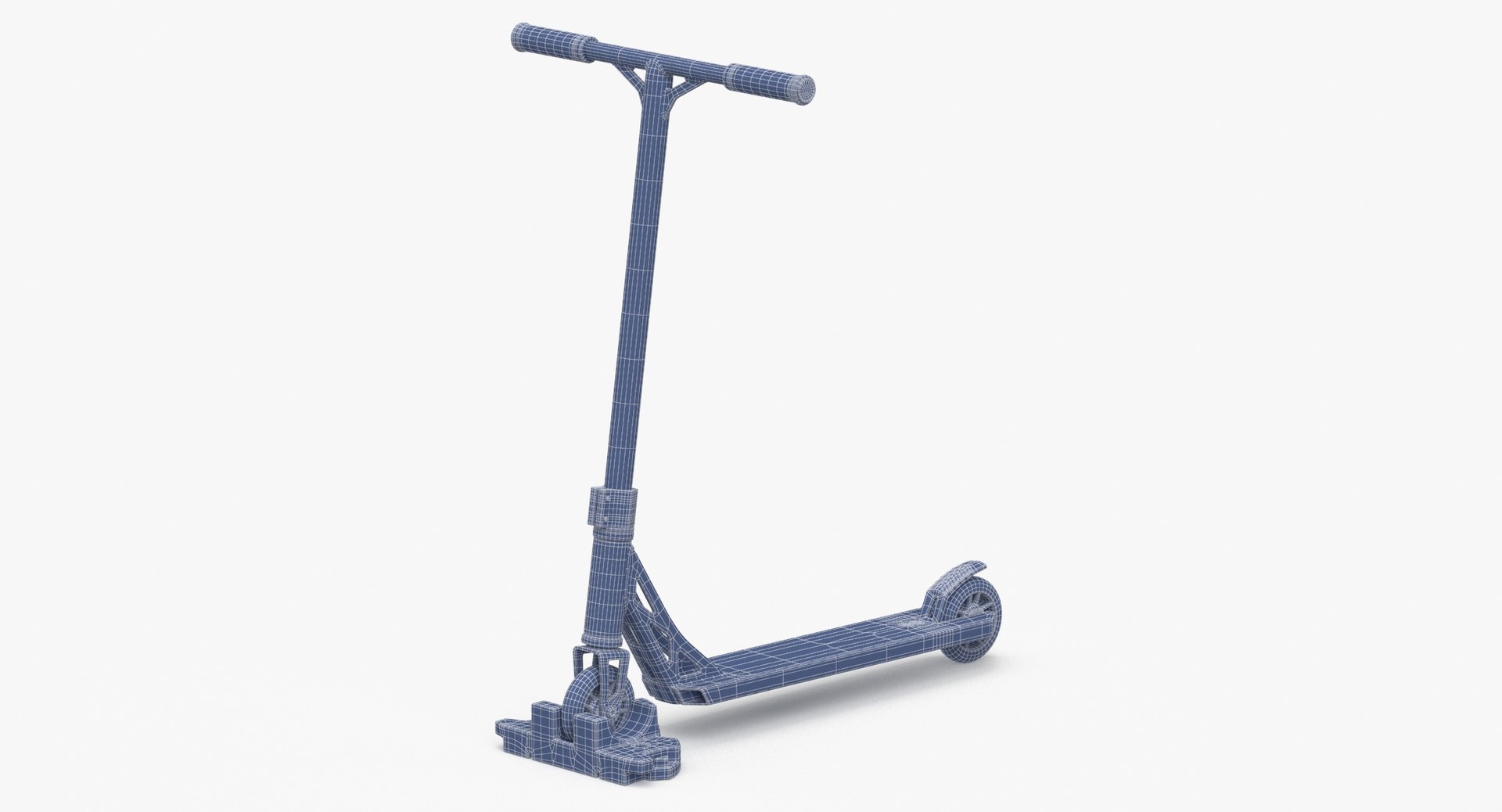 Scooter Structure Type 03 Clean And Dirty 3D Model - TurboSquid 2117803