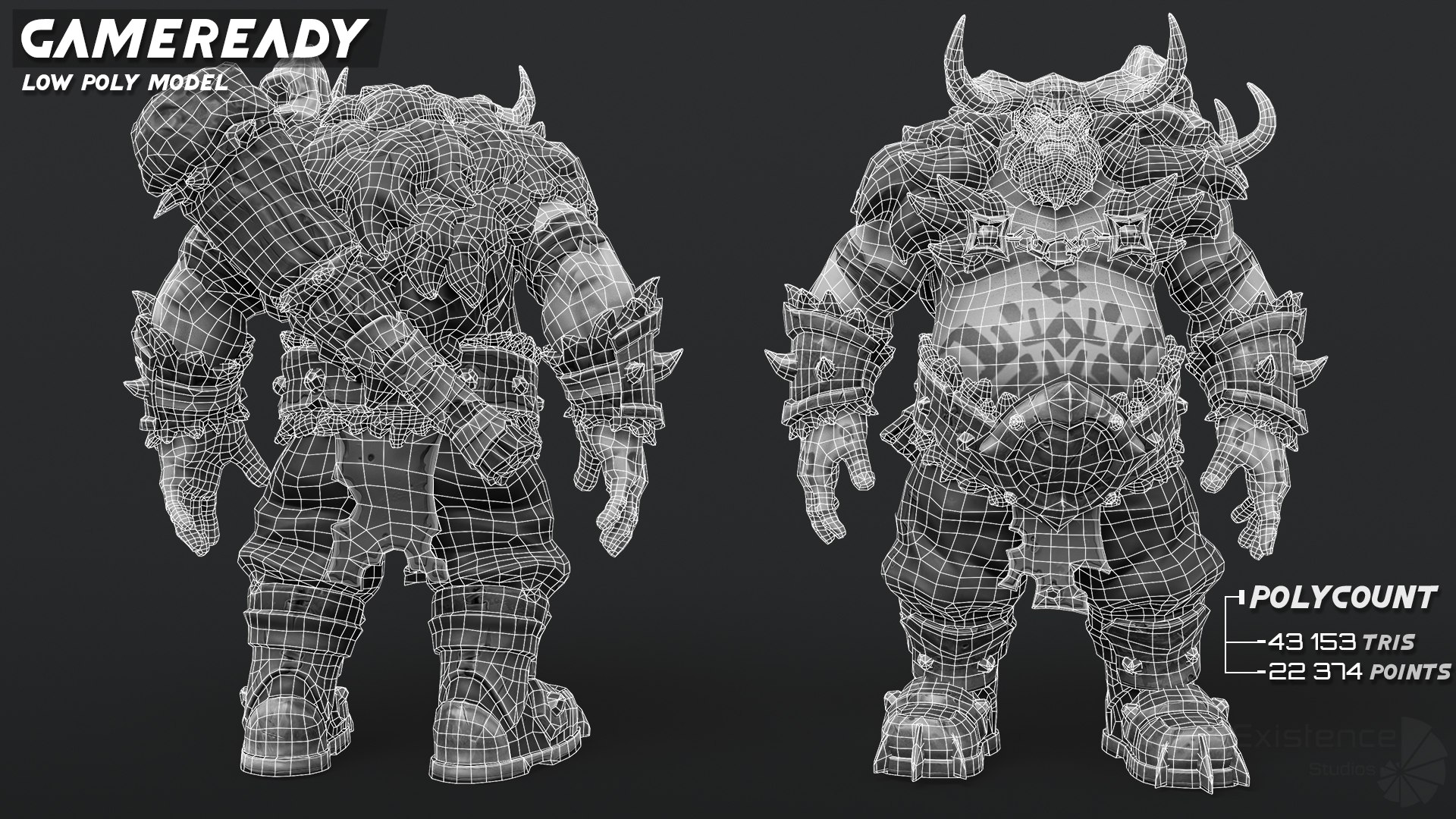 3D Model Stylized Warrior Pack 1 - Hero Fantasy Medieval Characters ...
