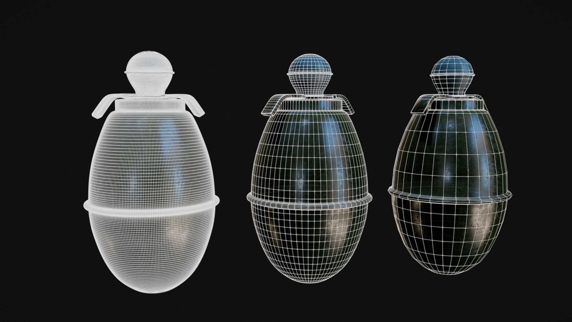 German WW2 Explosives Pack Model - TurboSquid 2352355