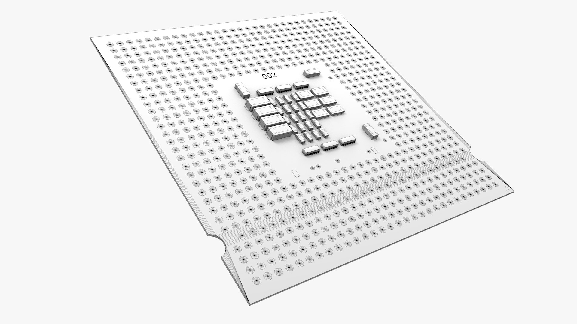 Semiconductor 3D Model - TurboSquid 1883278