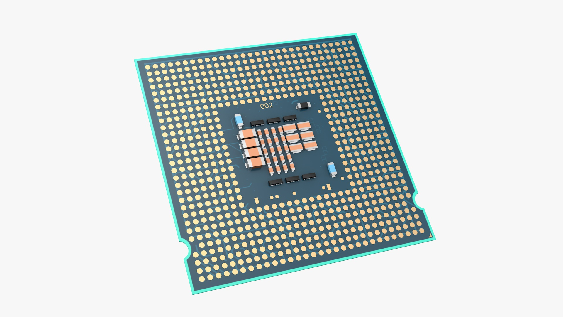 Semiconductor 3D Model - TurboSquid 1883278