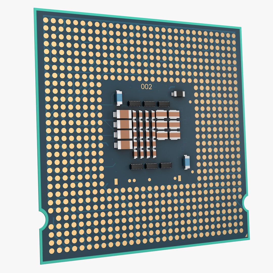 Semiconductor 3D model - TurboSquid 1883278