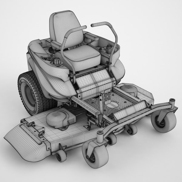 3D model riding lawn mowers - TurboSquid 1704776