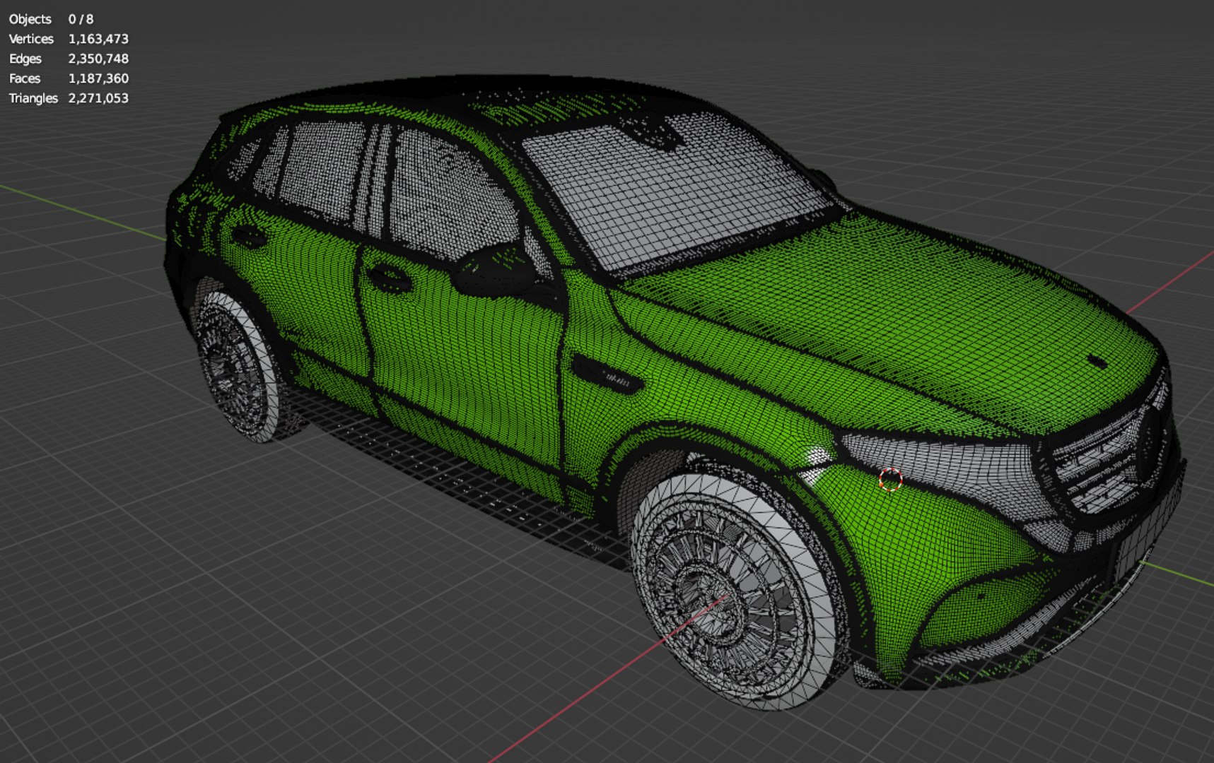 3D Mercedes-Benz EQC model - TurboSquid 2042171