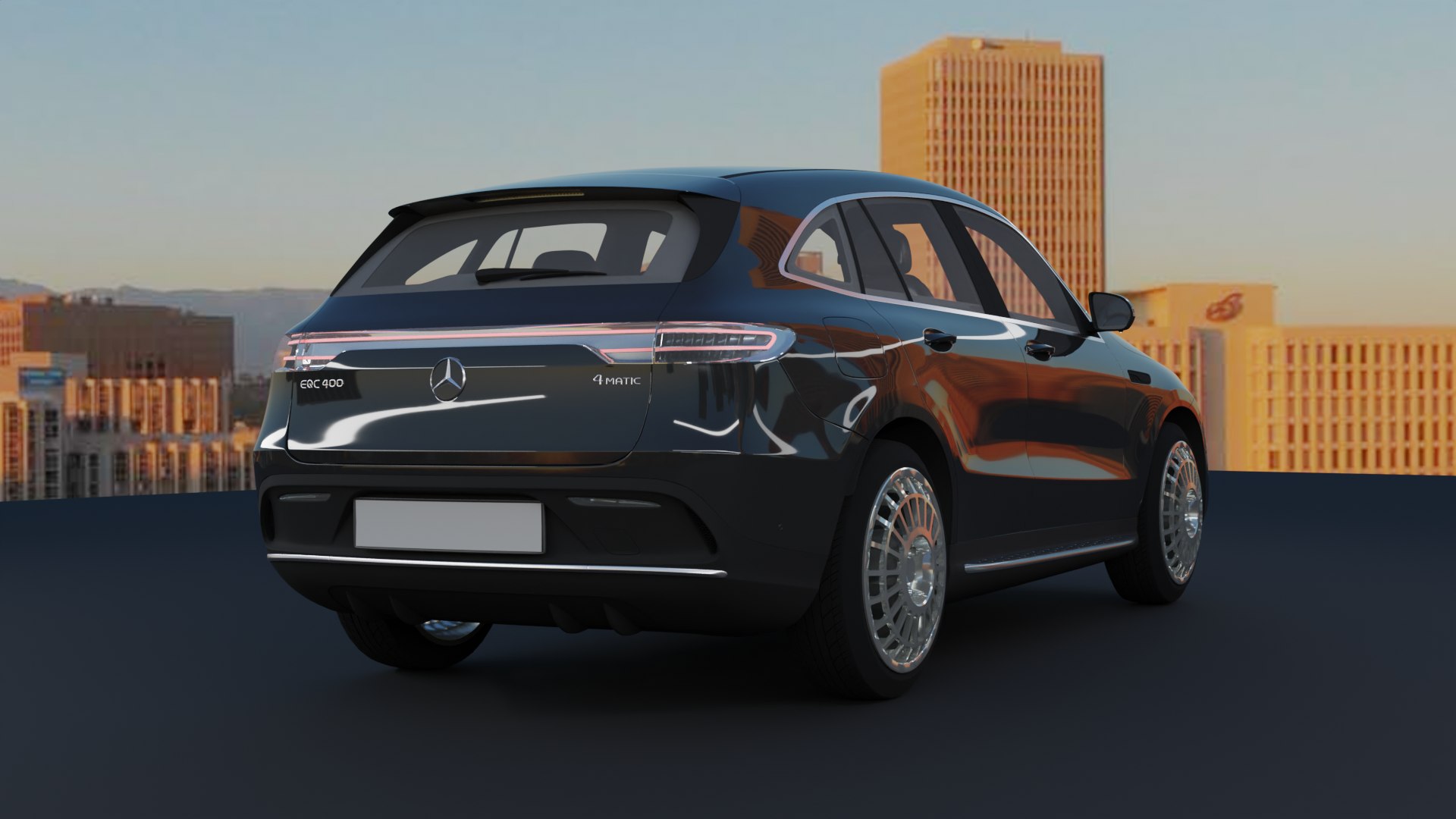 3D Mercedes-Benz EQC model - TurboSquid 2042171