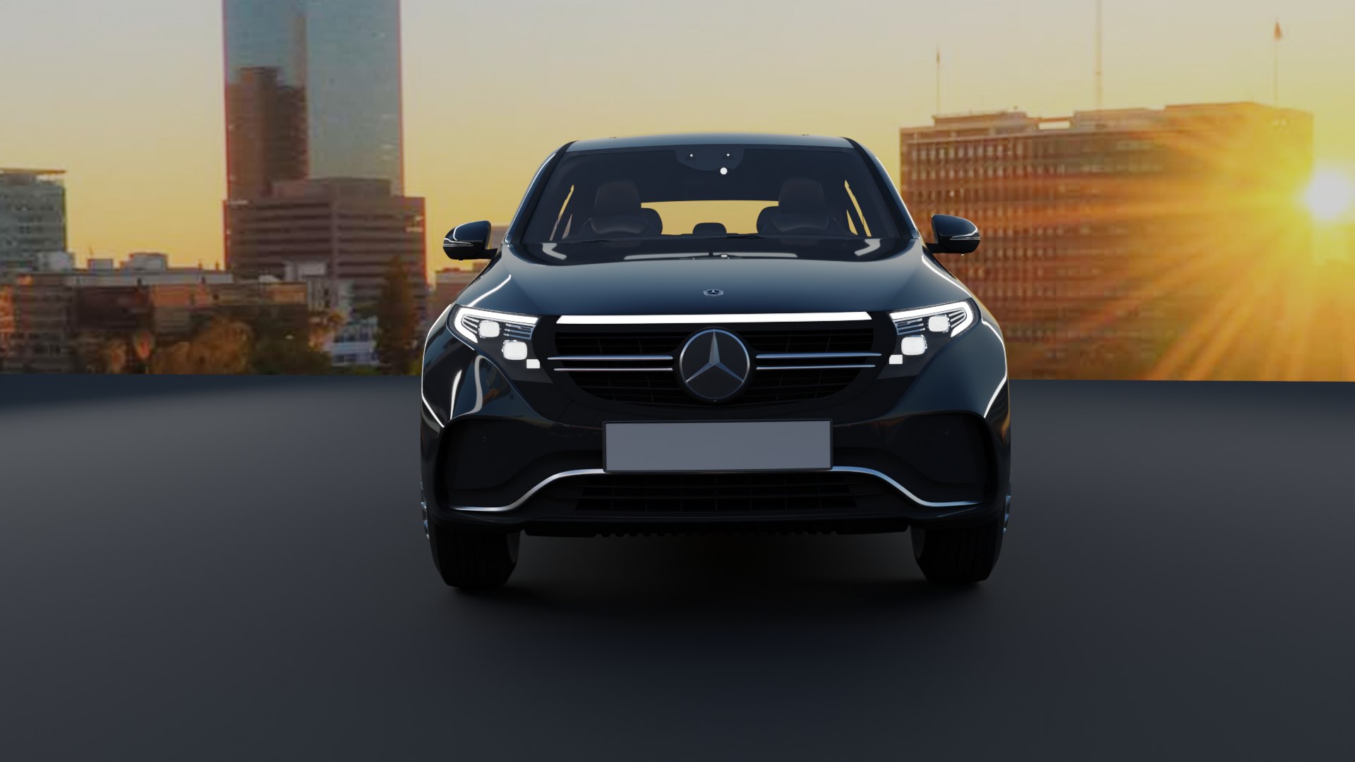 3D Mercedes-Benz EQC model - TurboSquid 2042171