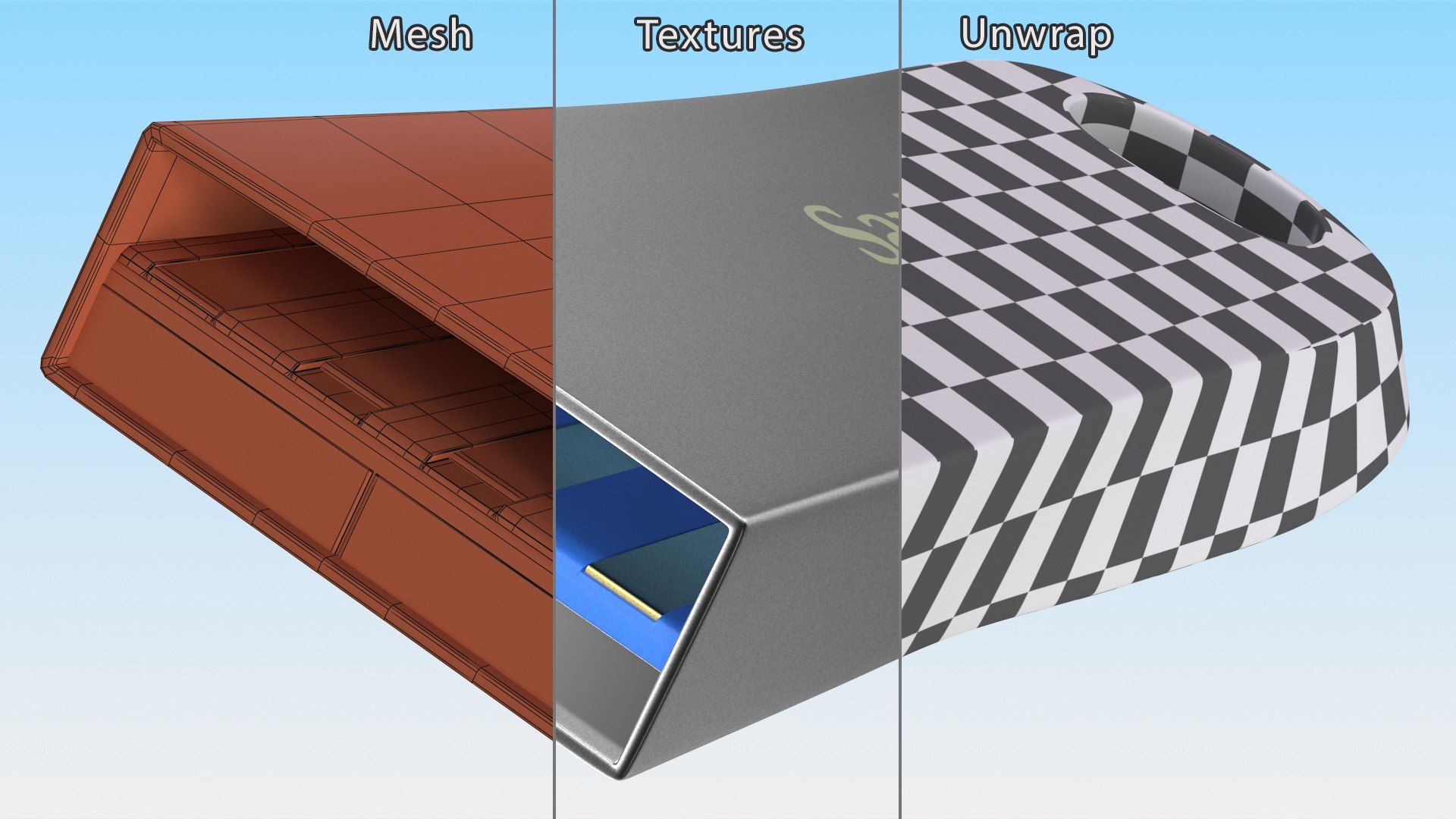 SanDisk Flash Drive model - TurboSquid 1968499