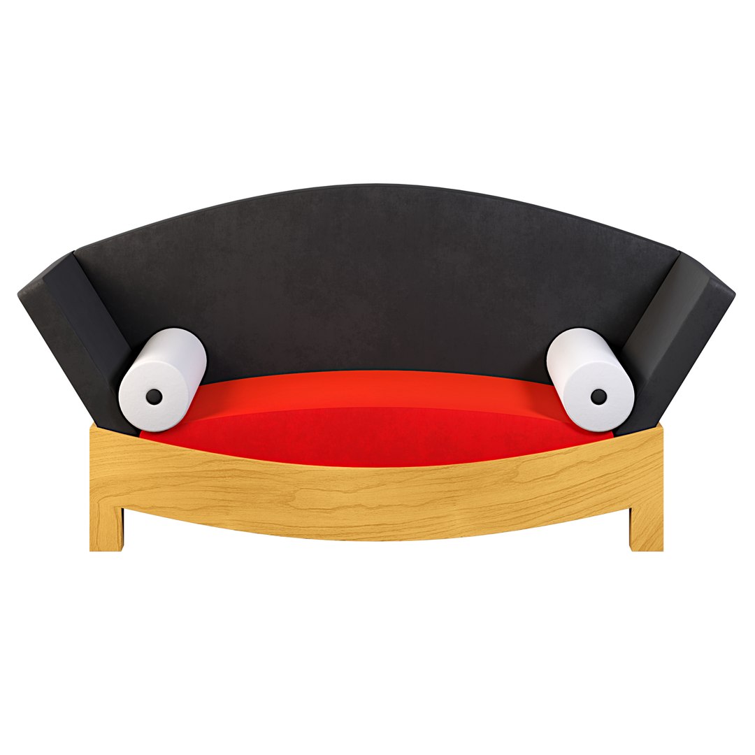 Hans Hollein MITZI Sofa Model - TurboSquid 1995720