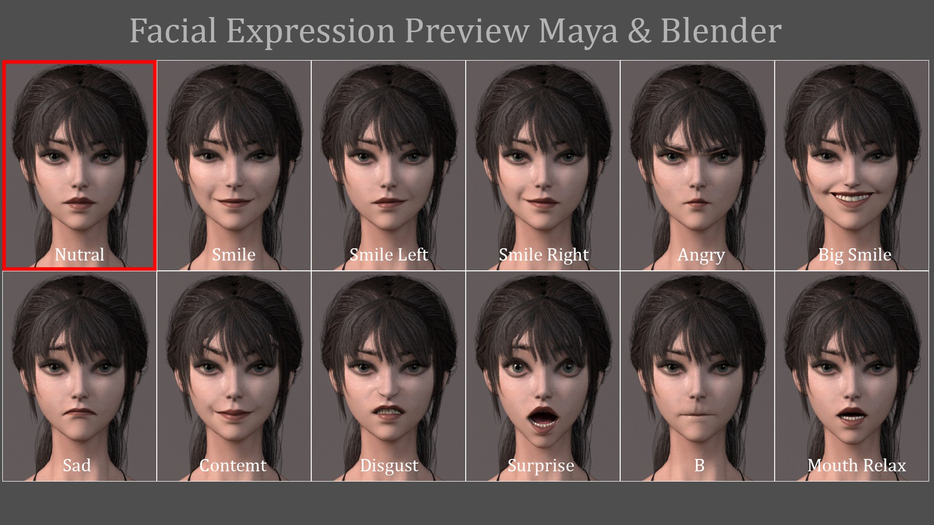 3D Model Female Base Model Rig - TurboSquid 2392567