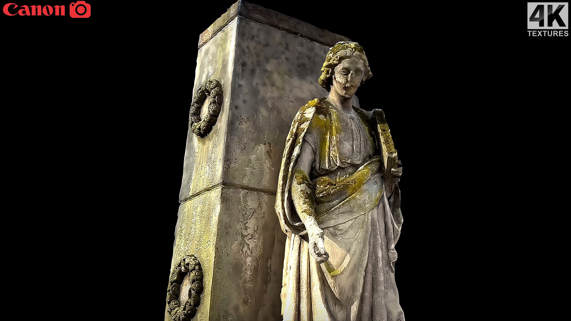 Graveyard Figure Sculpture Monument Photogrammetry 3D Model ...