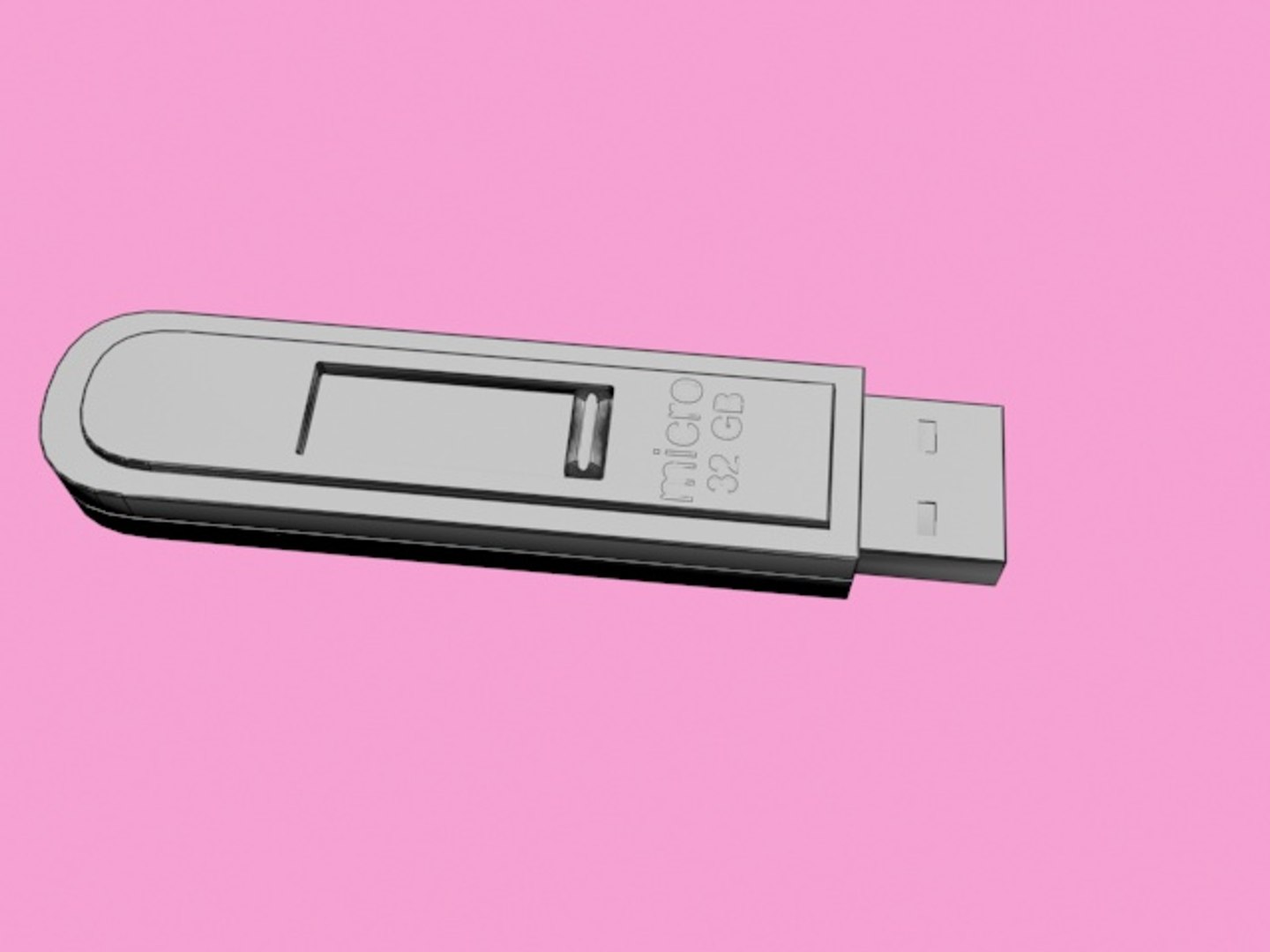 3D pendrive model - TurboSquid 1360852