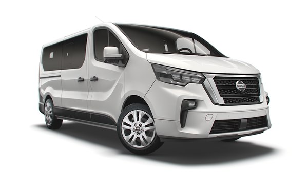 modelo 3d Nissan NV 300 Minibús LWB 2021 - TurboSquid 1709276