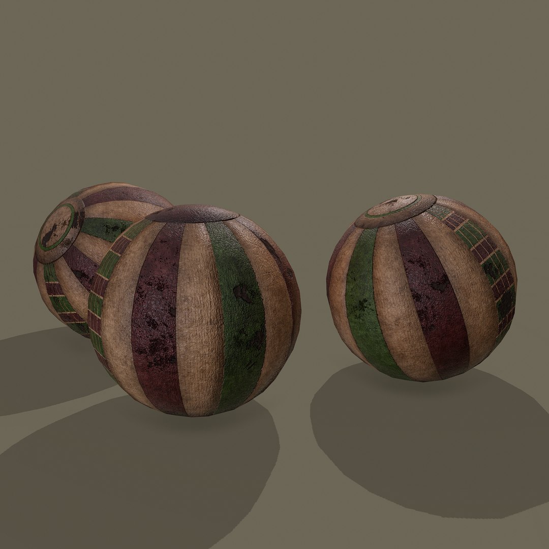 Medieval toy balls 3D model - TurboSquid 1564994