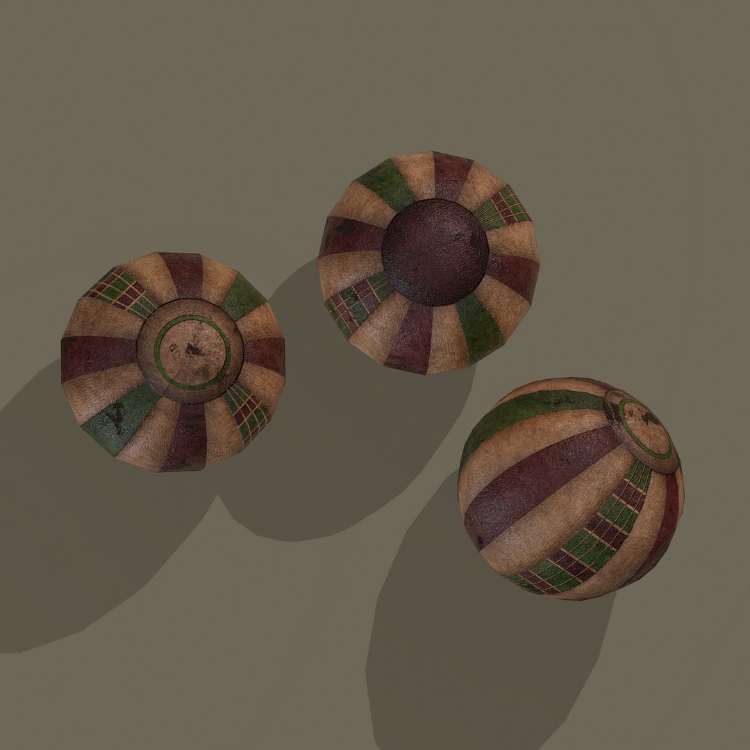 Medieval toy balls 3D model - TurboSquid 1564994