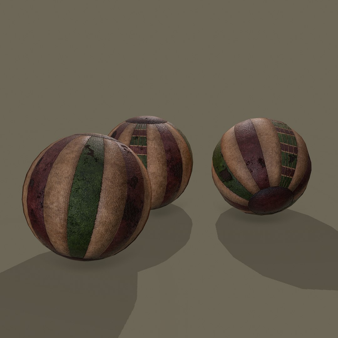 Medieval toy balls 3D model - TurboSquid 1564994